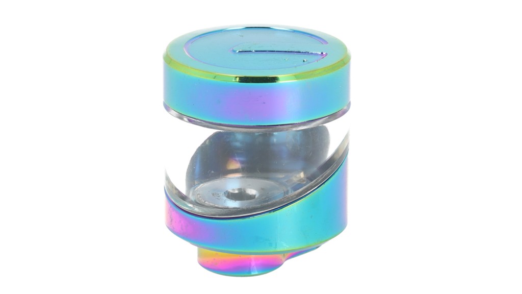 Brake fluid reservoir Motoflow Color Bomb CNC milled, neo-chrome