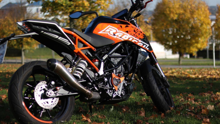 Dekor Radical Racing KTM Duke 125, ab Bj. 2017, versch. Farben