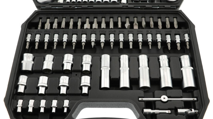 Professional socket / ratchet box 110 parts
