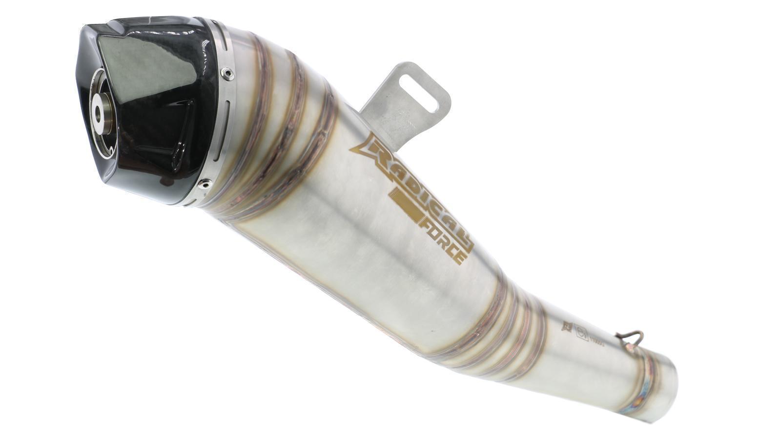 Exhaust system Radical Racing GP Carbon Force G1/G2/U 125 Zones