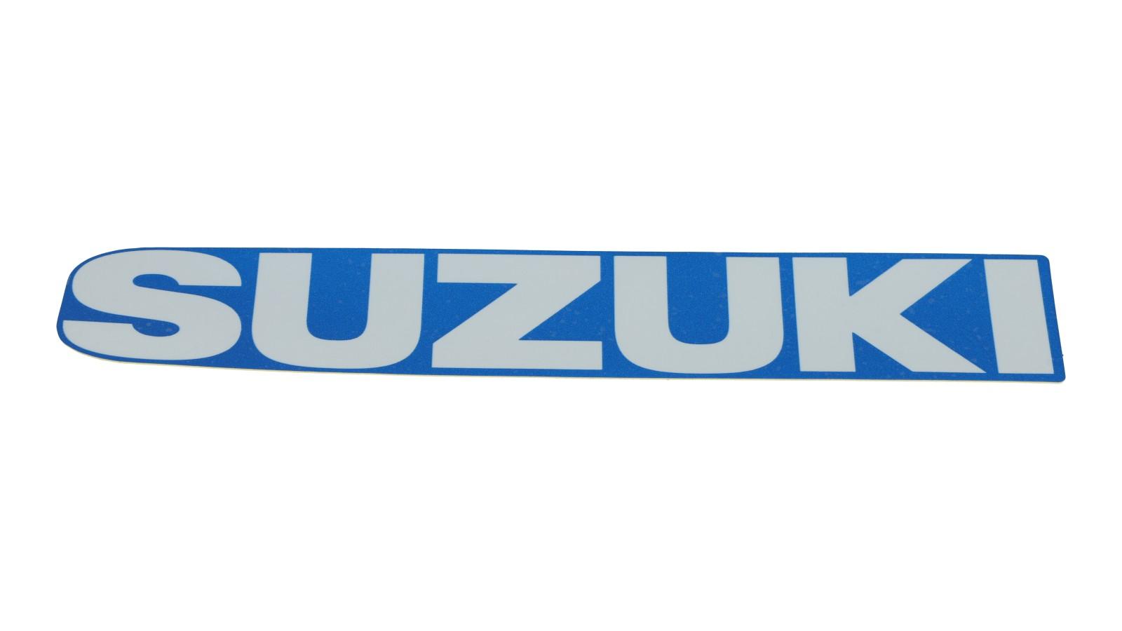 Suzuki OEM sticker "Suzuki" lettering, universal