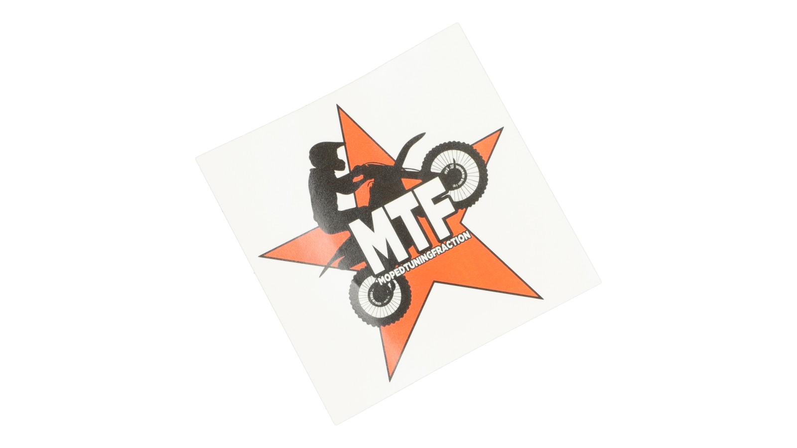 Sticker MTF Moped-Tuning-Fraction 96x96mm, transparent