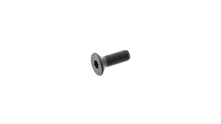 Screw M4 x 8mm, countersunk head/cross recess, black
