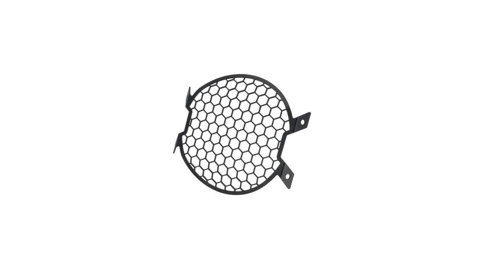 Headlight grille Radical Racing HONEYCOMB Honda CB 125 R, Aluminium, Black