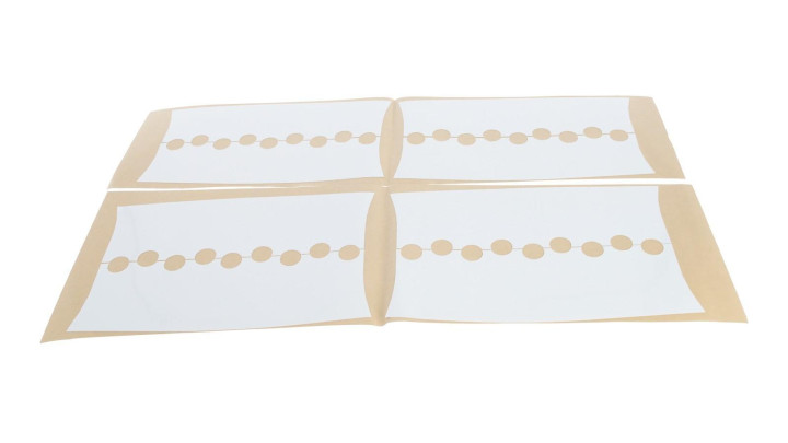 Rim sticker set Wiesi Factory 50/50 Beta, various Colors