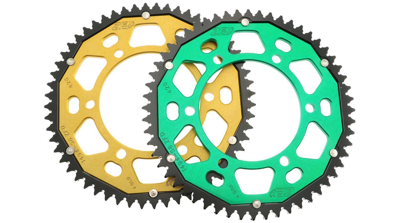 Sprocket ZF-Sprockets Kawasaki Ninja/Z 125, 56 teeth, versch. Colors