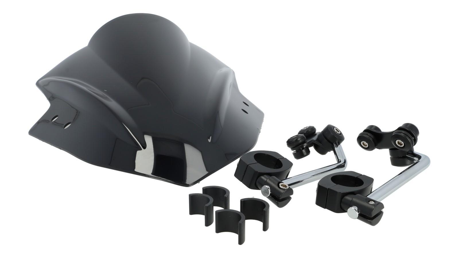 Cockpit/- Racing windshield Motoflow Aeroshield Kawasaki Ninja 125 / ...