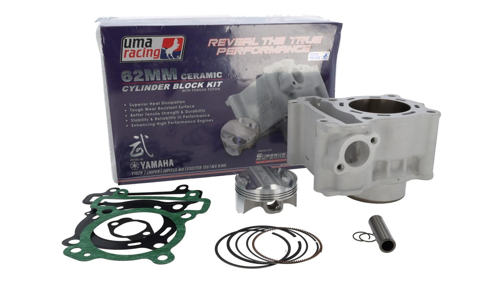 Cylinder kit UMA 177cc Race Spec Minarelli YI-3/4 Motoren (Yamaha YZF-R ...