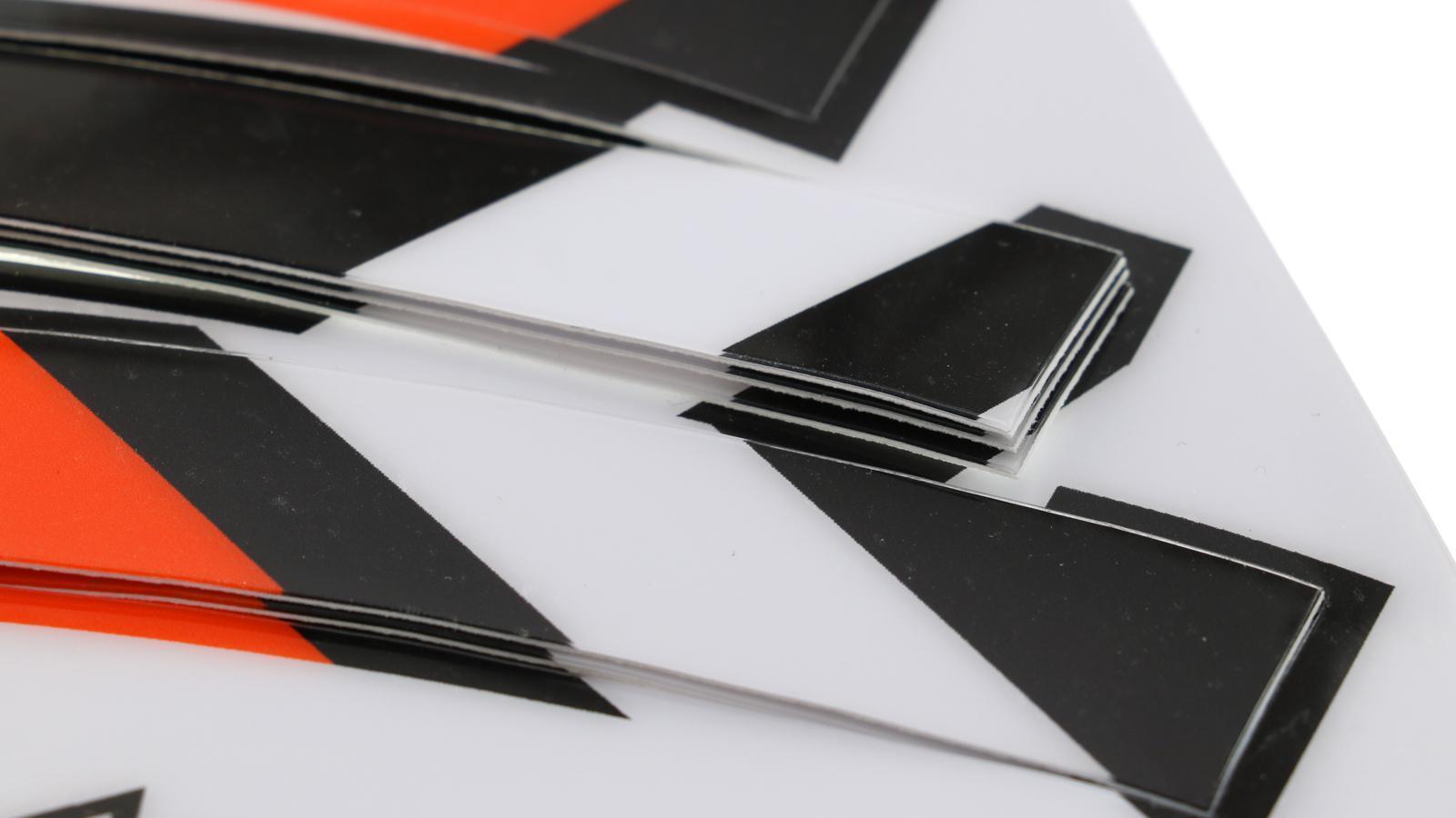 Wheel rim sticker Radical Racing Licensed by KTM KTM Duke 125 / 200 ...