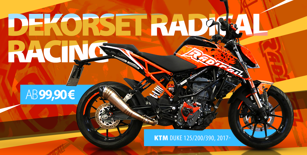 Ktm Duke 125 Radical Racing