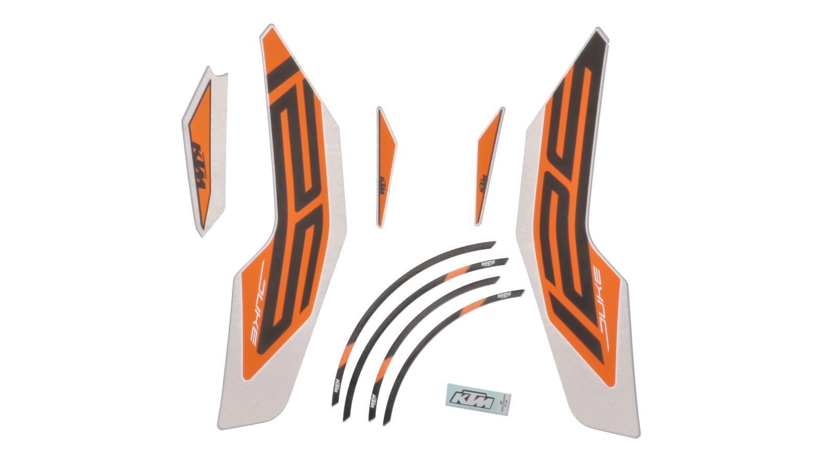 Decor set KTM OEM KTM Duke 125, year 21-23