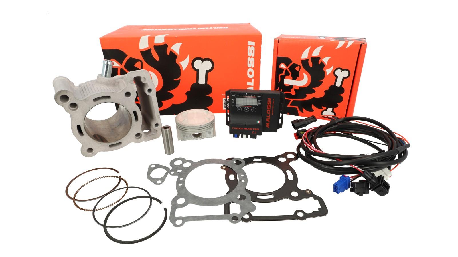 Cylinder kit & Tuning ECU Malossi 166cc Force Master 2.1 Piaggio M545 ...