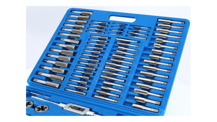 Motoflow thread cutting set Universal, steel